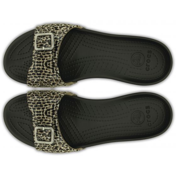 Crocs Sarah Leopard Sandal | FlipFlop